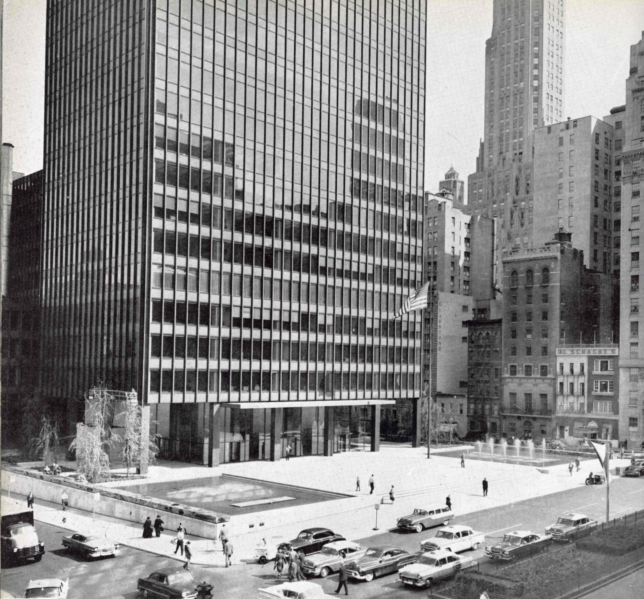 Le Seagram Building de Mies van der Rohe - Architecture 50Architecture 50