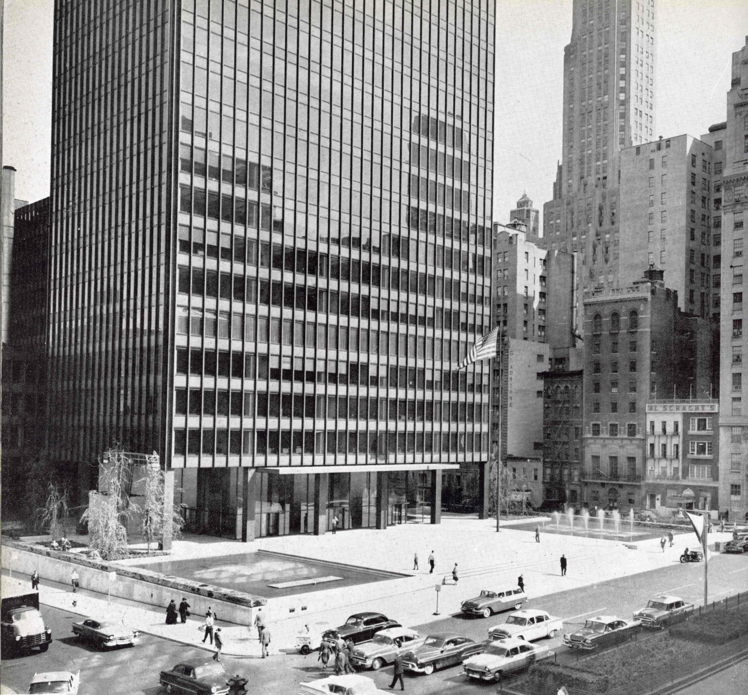 Le Seagram Building de Mies van der Rohe - Architecture 50Architecture 50